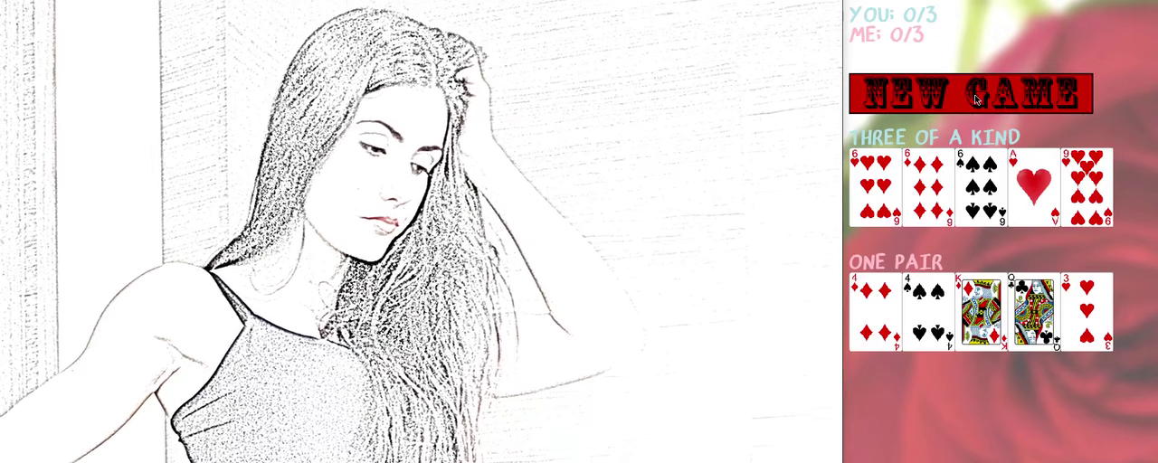 Red Rose Strip Poker gives Real Emotions - Red Rose Strip Poker